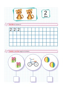 Números del 1 al 9 Primer Grado Matemáticas Fichas para Descargar a ...